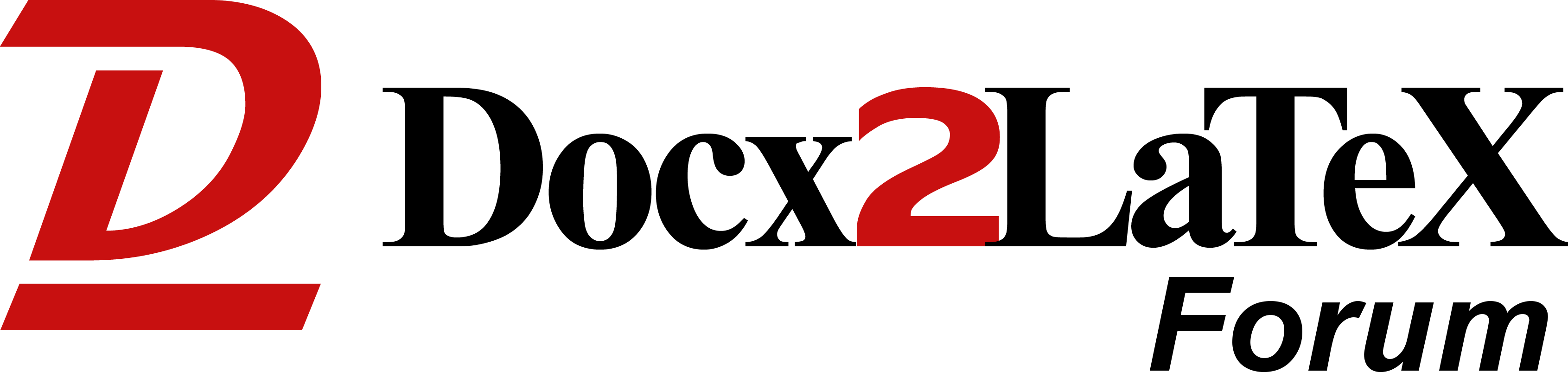 Template Re Docx2LaTeX Forum